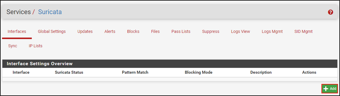 Suricata - Cyber Defence Kit